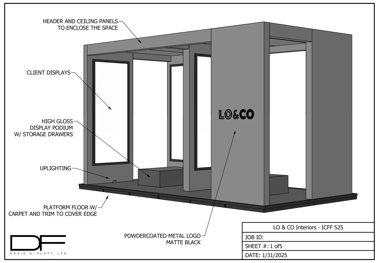 How LO&CO Stood Out at ICFF with a Custom Trade Show Booth